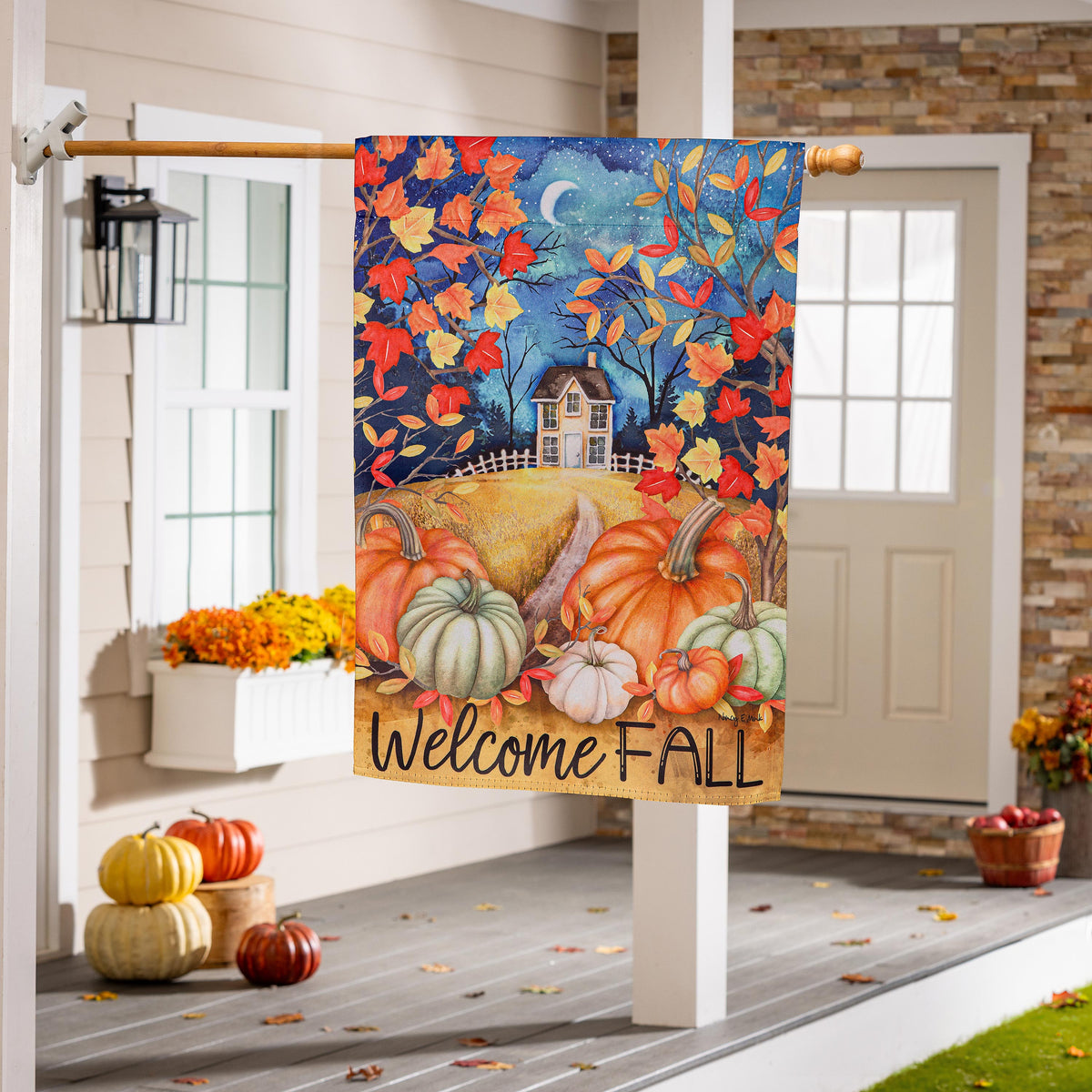 Alive in Fall Suede Flags Collection – Simply Devine Gifts and Decor