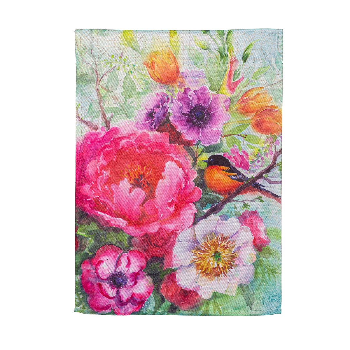 Bird Blossom Suede Flag Collection – Simply Devine Gifts and Decor