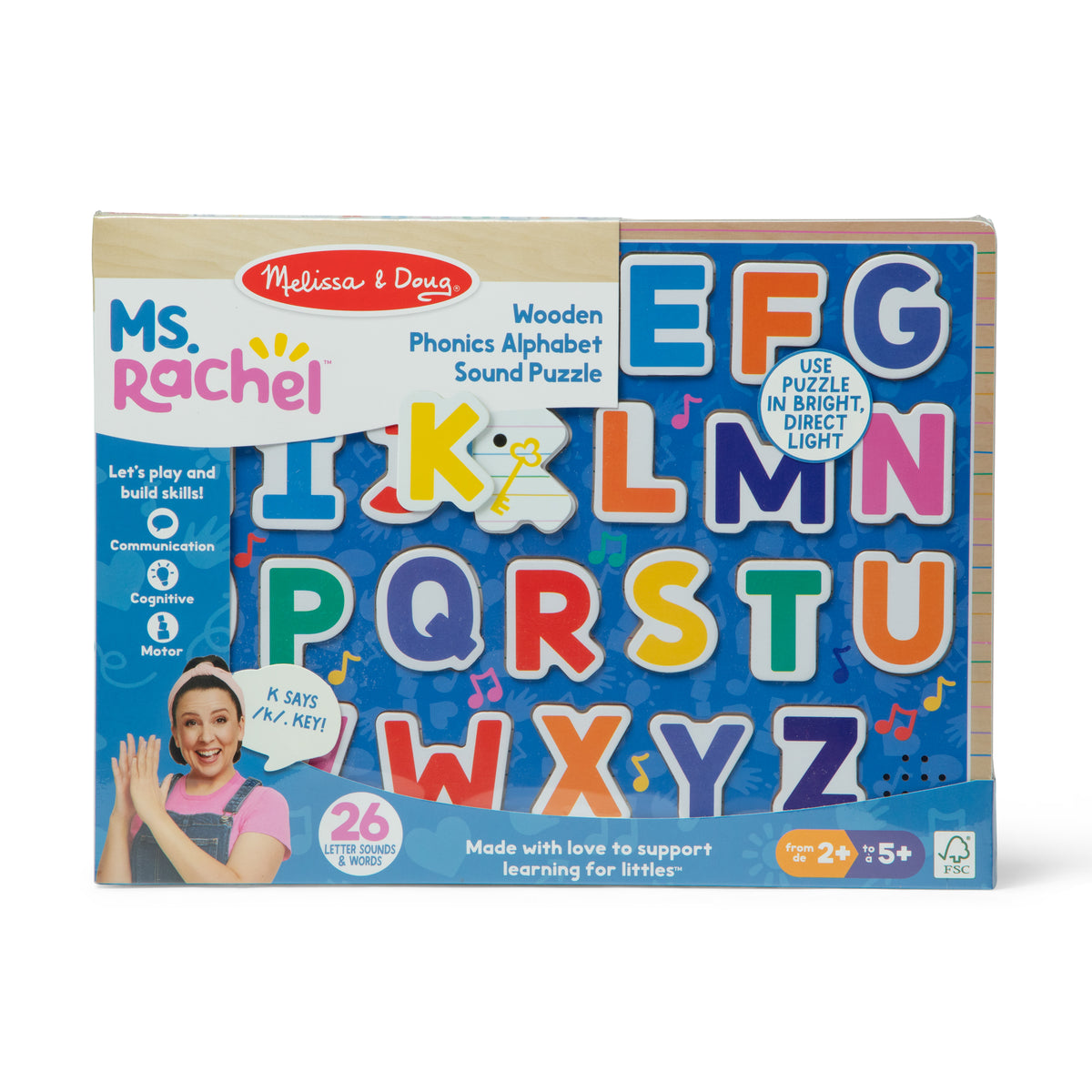 Ms. Rachel Alphabet Phonics Puzzle – Simply Devine Gifts and Decor
