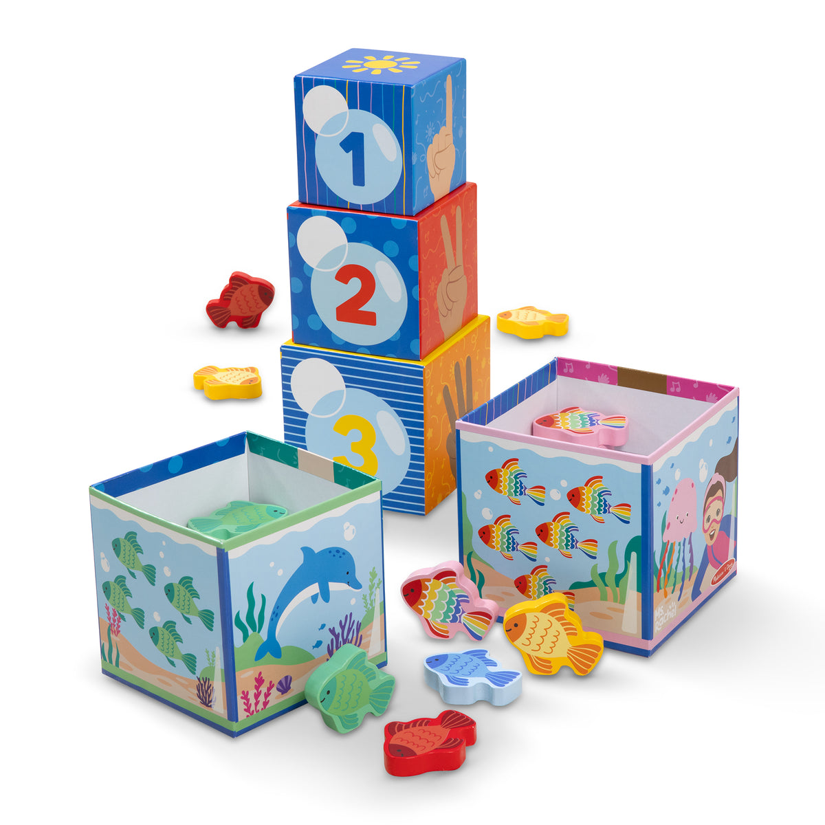 Ms. Rachel Sort & Count Nesting Blocks – Simply Devine Gifts and Decor