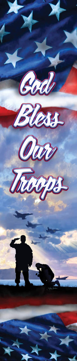 Bless Our Troops-Flag Collection – Simply Devine Gifts and Decor